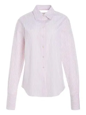 RÙADH The Calder Organic Cotton-blend Shirt - Stripe
