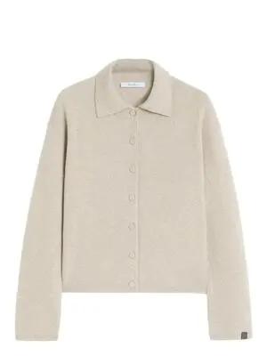 Max Mara Cashmere Cardigan - Tan