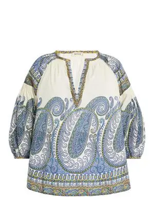 BOTEH Arcadia Paisley Smock Blouse