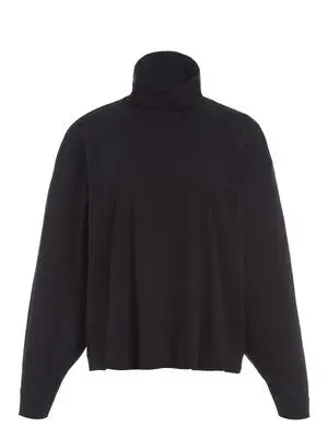 RÙADH The Honne Cotton Turtleneck Black