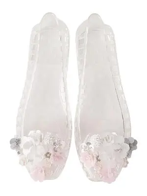 HEAVENLY JELLY Fleck Embellished Jelly Shoes - Clear