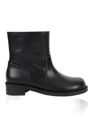 SALONDEJU Volume Mid Calf Boots - Black