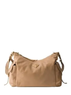 Prada Prada Nappa Leather Large Bag Neutral