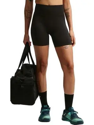 Nike Dri-fit High-waist 5-inch Bike Shorts - Black