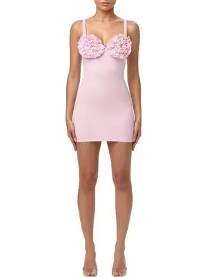 Naked Wardrobe Rose Mini Dress Cotton Candy