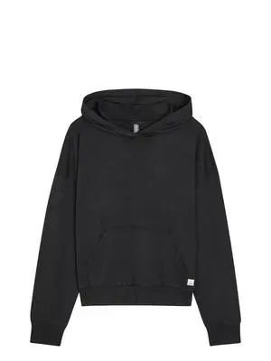 Vuori Halo Modern Hooded Sweatshirt - Black