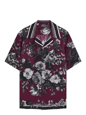 Dolce & Gabbana Floral-print Silk-twill Shirt - Multicoloured 1