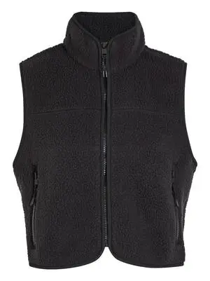 Vuori Alpine Fleece Gilet - Black