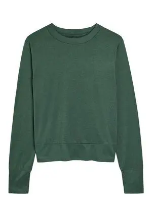 Vuori Daydream Crew-neck Stretch-jersey Top - Green