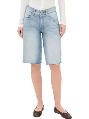 DL1961 Relaxed Denim Shorts - Bayside