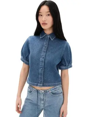 DL1961 Montauk Denim Shirt - Terra Blues