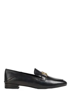 Bally Ellah Embellished Leather Loafers - Black