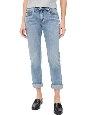 Rag & Bone Dre Slim Boyfriend Jeans - Redwood