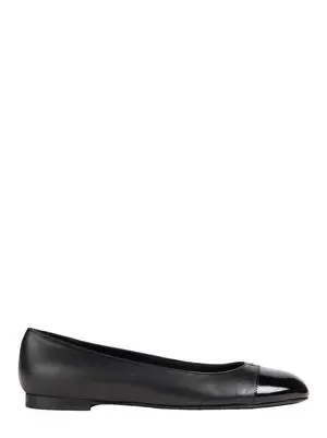 Bally Biely Embellished Ballet Flats - Black
