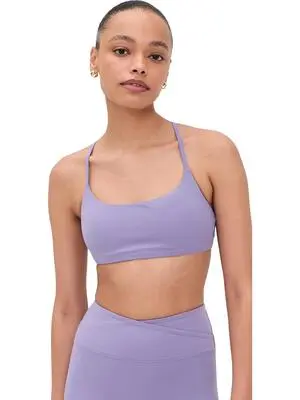 Year Of Ours Studio Cross Back Bra - Grape