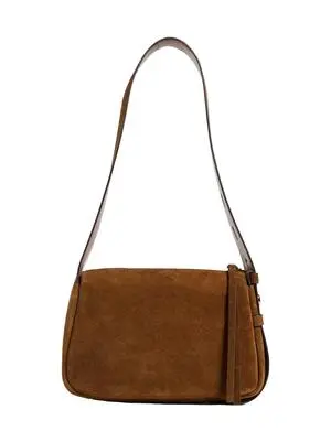 Tory Burch Romy Small Shoulder Bag - Caramel