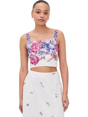 CLEOBELLA Floral Print Top - Camellia Print