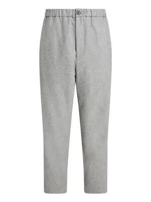 JIL SANDER Wool Pants - Gray