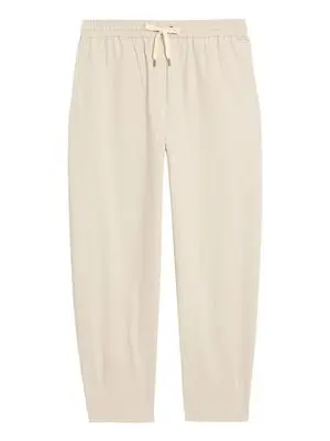 Brunello Cucinelli Cotton-blend Jersey Track Pants - Ecru