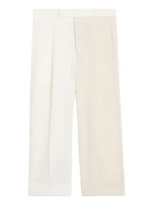 THOM BROWNE Twotone Linen Pants