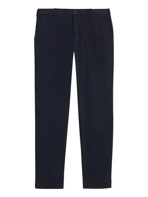 SLOWEAR Tapered Cotton-blend Twill Pants - Navy