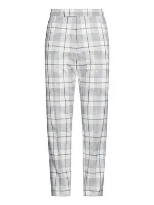 Thom Browne Checked Wool Pants - Gray