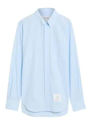 Thom Browne Cottonpoplin Shirt - Light Blue