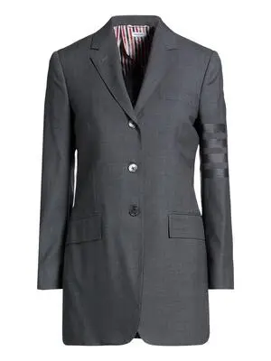 Thom Browne Wool Blazer - Dark Gray