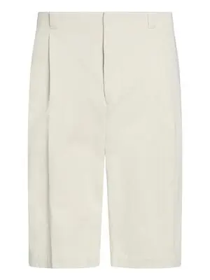 Thom Browne Cotton-gabardine Shorts - Ecru