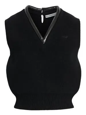 Alexander Wang Wool-cashmere Blend Vest - Black