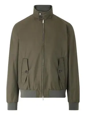 SLOWEAR Cotton-blend Bomber Jacket - Green