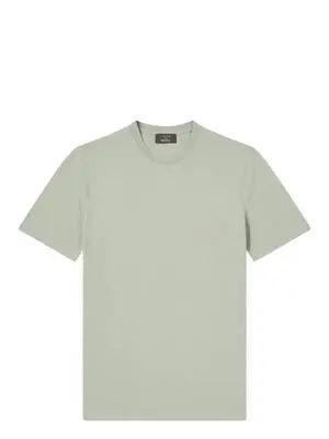 SLOWEAR Slim-fit Cotton-jersey T-shirt - Green