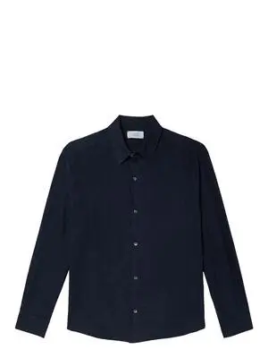Mr P. Garment-dyed Linen Shirt - Blue
