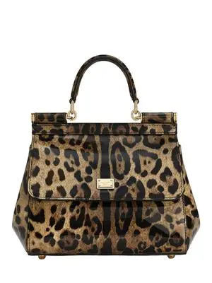 Dolce & Gabbana Small Sicily Handbag - Print