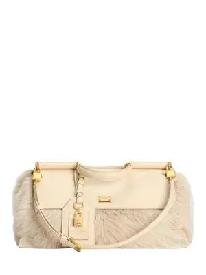 Dolce & Gabbana My Sicily Medium Handbag - Beige
