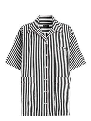 Dolce & Gabbana Striped Poplin Shirt - Multicolor