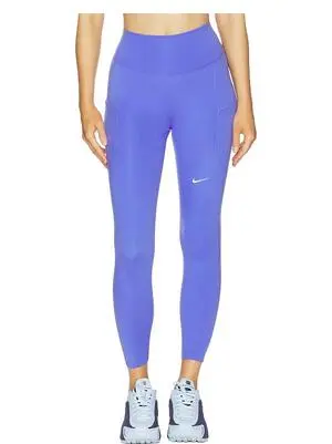 Nike High Waisted 7/8 Leggings - Sapphire & White