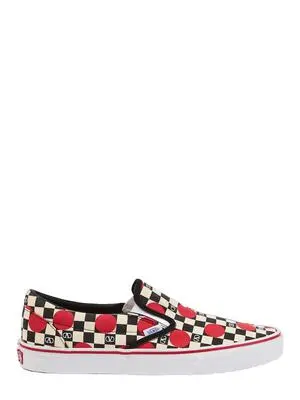 Valentino Garavani Vans Vlogo Canvas Slip-on Sneakers - White