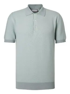 Canali Cotton Polo Shirt - Green