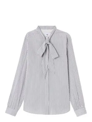 GWYN Virginie Striped Shirt - Black,white Stripe