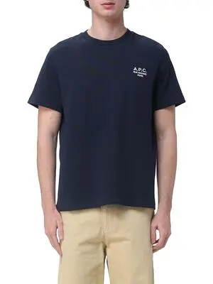 A.p.c. A. P.c. T-shirt Men Blue 1