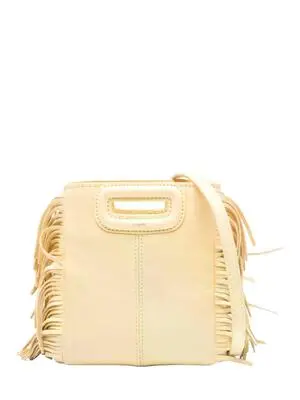 Maje Mini Fringe Tote Bag - Neutrals