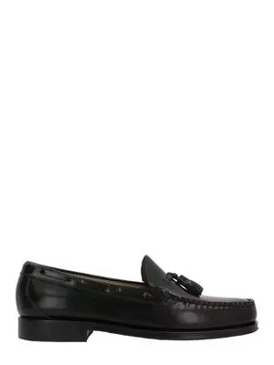G.H.BASS Tassel-embellished Loafers - Black