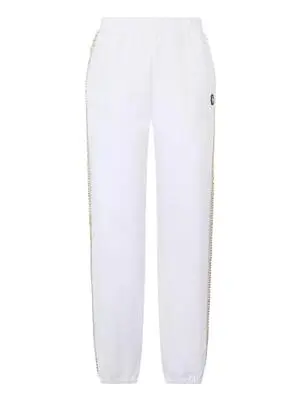 Philipp Plein Strass Joggers - White
