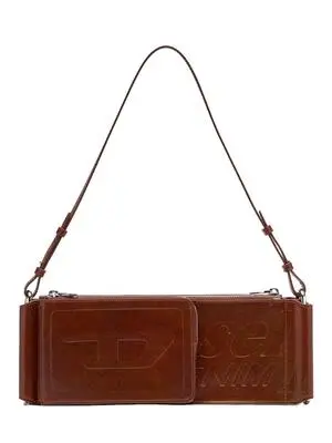 DIESEL Flag-d Shoulder Bag - Brown