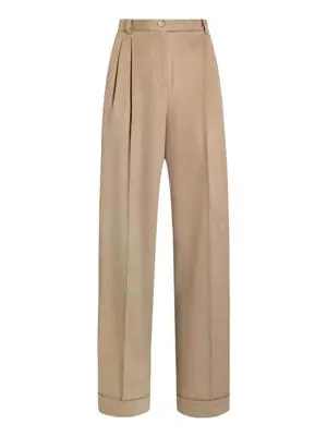 Dolce & Gabbana Cashmere Trousers - Brown