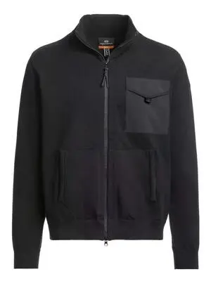 PARAJUMPERS Shetland Zip-up Cardigan - Black