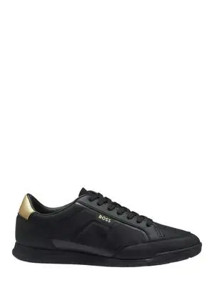 Hugo Nitan Logo-detail Sneakers - Black