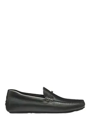 Hugo Noel Leather Loafers Black