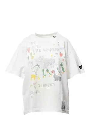 Mihara Yasuhiro Illustration-print T-shirt - White